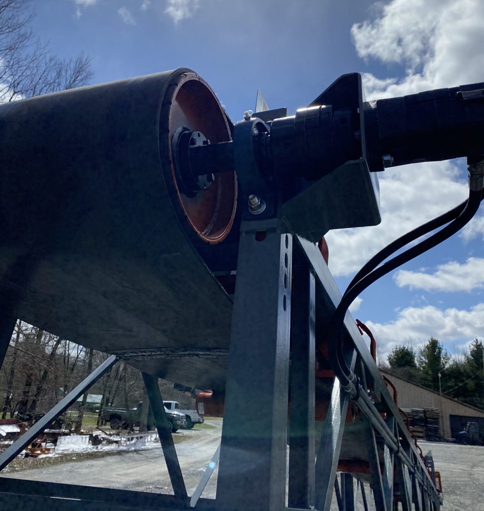 50’-0 Pit Portable Radial Stacking Conveyor – Grinder Crusher Screen