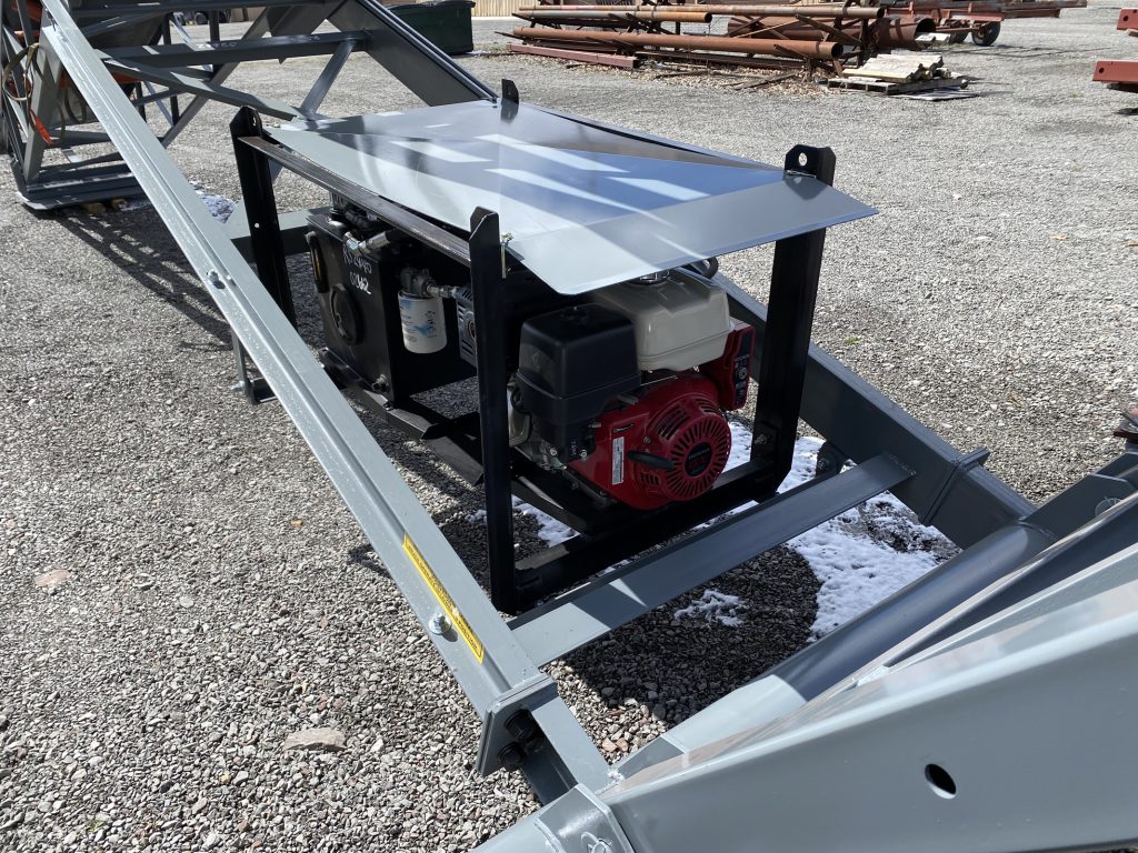 40’-0 Pit Portable Radial Stacking Conveyor – Grinder Crusher Screen