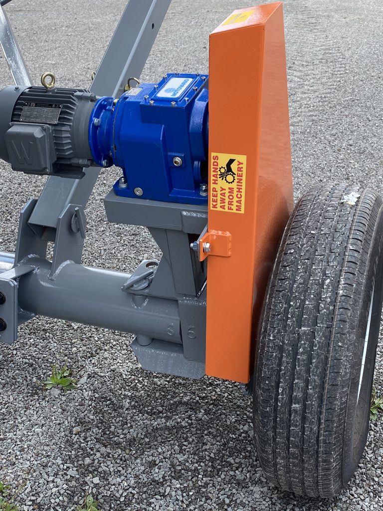 50’-0 Pit Portable Radial Stacking Conveyor – Grinder Crusher Screen